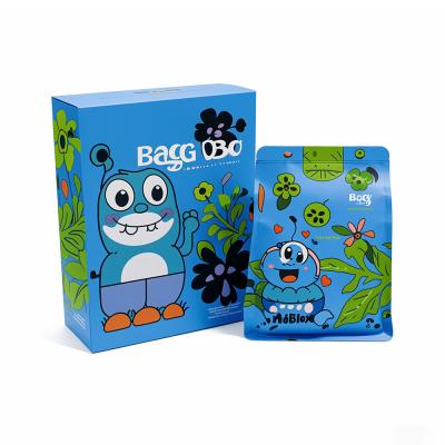 China PET VMPET PE Food Packaging Custom Logo Printing Plastic Bags Colored Holographic Mylar Bags Display Boxes Packaging Bags for sale