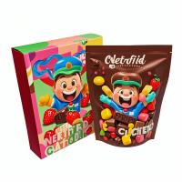 China OEM Service Accepted Food Packaging Printed Custom Mylar Bag Die Cut Standup Bag with Resealable Zipper 35 Polyester Film for sale