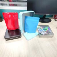 China PET VMPET PE Customized Reusable Ziplock Pouch Bag Metal Tin Box Packaging Printing Various Flavored Food Snacks Cigars for sale