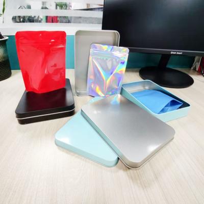 China Gravure Printing PE Plastic Digital HD Printed 12 Color Biodegradable Packaging for Flavored Candy Cigars Food Grade 3.5g Holographic Stand Pouch for sale