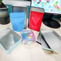 China Customized Color Plastic Type PE Biodegradable Plastic Bag Packaging Various Flavored Candy Logobag Metal Tin Box Mylar Bag for sale