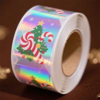 China Plastic Printed Self-adhesive Label Stickers Waterproof Special-shaped 3D Holographic Sticker Car Cartoon Children's Educational Sticker for sale