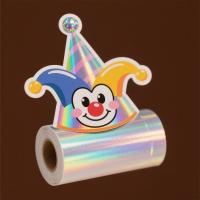 China Plastic Printed Self-adhesive Label Stickers Waterproof Special-shaped 3D Holographic Sticker Car Cartoon Children's Educational Sticker for sale