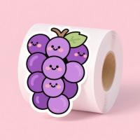 China CMYK Custom Printing Stickers Adhesive Label Sticker Waterproof Round Sticker Company Logo Design Cartoon Stickers for sale