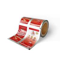 China Gravure Printing Customized Printed BOPP Pearlized Material Film Roll for Lollipop Candy Snacks Packaging Side Gusset Bag for sale