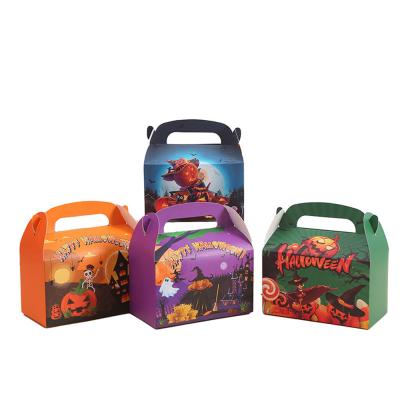China Custom Order Recycled Materials Corrugated Paper Box with Top Bottom Cover Handheld Holographic Jewelry Gift Candy Packaging for sale