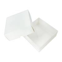 China Paperboard Custom White Paperboard Display Boxes Spot UV Embossing Top Bottom Covers Clothing Gift Various Displays Made Recycled Materials for sale