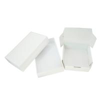 China Paperboard Custom White Paperboard Display Boxes Spot UV Embossing Top Bottom Covers Clothing Gift Various Displays Made Recycled Materials for sale