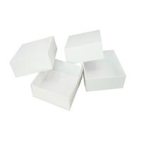 China Paperboard Custom White Paperboard Display Boxes Spot UV Embossing Top Bottom Covers Clothing Gift Various Displays Made Recycled Materials for sale