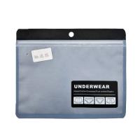 China Stand Up Pouch Custom Printing Clear Window Resealable Zipper Bags with Hang Hole Heat Sealing Perfect Underwear Towel Mask for sale