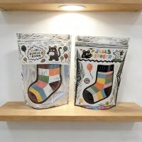 China Clothes Paper Shopping Bag Custom Printed Socks Packaging Plastic Bag Ziplock Dustproof Moisture-proof Transport Storage Bag for sale