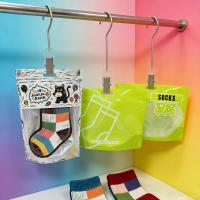 China LDPE Customized Packaging Plastic Bag PET Customized Logo Printing Holiday Promotion Packaging Hats Socks Gift Mylar Bag for sale