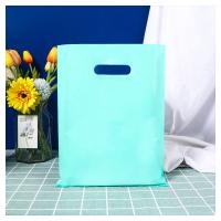 China Accepted Logo Gravure Printing Recyclable Plastic Gift Bags Sparkling Star Candy Bags with Handles Ideal Holiday Parties for sale