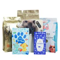 China Customized Size Food Grade Plastic Packaging Bag PET VMPET PE Material Structure Standing Zipper Lock for Pet Cat Litter Dog Feed for sale
