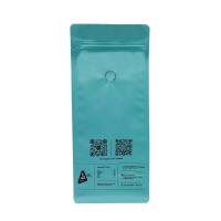 China Custom Order PE Plastic Biodegradable PET Food Packaging Bag Eight Side Seal Flat Bottom Pouch Easy Standing Design Dried Fruit Snack Bag for sale