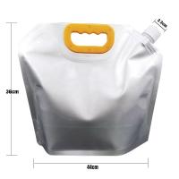 China PE Zipper Bag Customized Food Grade Aluminum Foil Bag Light Proof Strong Sealing PET Aluminum PA ECO Detergent Bag Liquid Nozzle for sale