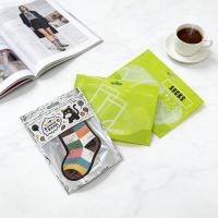 China Pet AL PET PE LDPE Plastic Custom Printed Fully Degradable Ziplock Bags Eco Friendly Reusable Packaging Underwear Pants Socks for sale