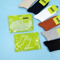 China Pet AL PET PE LDPE Plastic Custom Printed Fully Degradable Ziplock Bags Eco Friendly Reusable Packaging Underwear Pants Socks for sale