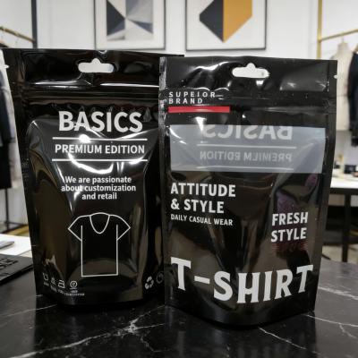 China Shoes and Clothing Industrial Plastic Bag Pet AL PET PE LDPE Degradable Smellproof Ziplock Packaging Composite Plastic Bag for sale