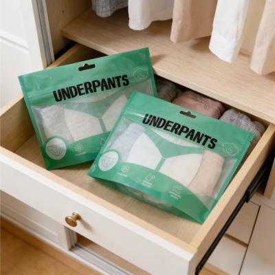 China Customized Logo Printing Printed Children Underwear Socks Hats Touch Film Composite Plastic Bag Degradable ECO Protection Ziplock Packaging Mylar Bag for sale