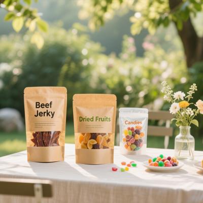 China Customized Logo Printing Biodegradable Foodgrade Waterproof Oilproof Paperbag Packaging for Candy Biscuits Pastries Flavors for sale
