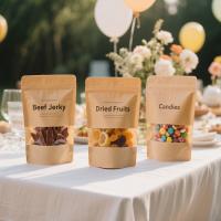 China Customized Logo Printing Biodegradable Foodgrade Waterproof Oilproof Paperbag Packaging for Candy Biscuits Pastries Flavors for sale