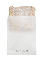 China Samples Offered Custom Logo Eco Recycled Transparent Wax Coated Paper Bags Self Adhesive Sealed Packaging Socks Clothing for sale