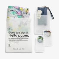 China Samples Offered Custom Logo Eco Recycled Transparent Wax Coated Paper Bags Self Adhesive Sealed Packaging Socks Clothing for sale