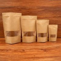 China Self Adhesive Seal Food Packaging Paper Bag Snack Packaging Customized Logo Printing Smell Proof Oil Proof Moisture Proof for sale