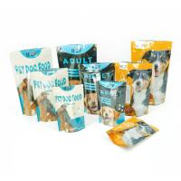 China PE Plastic Stand Pouch Zip Lock Smell Proof Packaging Mylar Dog Food Ziplock Pet Treat Bag Gravure Printing 1000pcs 500pcs for sale