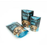 China Customized Color Salad Packaging Plastic Bag Resealable Ziplock Pet Food Stand Pouch Mylar Bag Cat Dog Food 1kg 25kg for sale