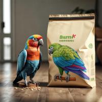 China Zipper Top Sealing PE Stand Flat Bottom Mylar Bag Custom Reusable Pet Food Packaging 200g to 20kg Cat Feed Bird Treats for sale