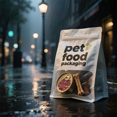 China OEM Service Accepted Customized Biodegradable Stand Up Pouch Food Grade Smell Proof Cat Dog Bird Pets Snacks Packaging Bags for sale