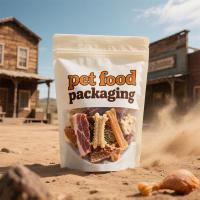 China OEM Service Accepted Customized Biodegradable Stand Up Pouch Food Grade Smell Proof Cat Dog Bird Pets Snacks Packaging Bags for sale