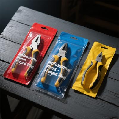 China Custom Printing Recyclable Wear Resistant Damage Proof Packaging Wrench Garden Tool Storage Portable Customized Tool Packaging Bag PET VMPET PE for sale