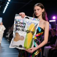 China Stand Up Pouch Customized Logo Printing Durable Plastic Packaging Moisture Resistant Aluminum Foil Bag Agricultural Seeds for sale