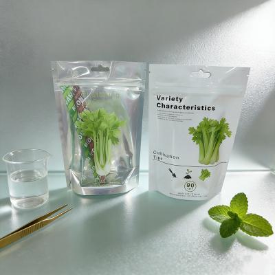 China VMPET Material Custom Printed Crop Seed Packaging Bags PE PP Aluminum Foil Composite Moisture Proof Protective Mylar Bags for sale