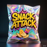 China Recyclable Custom Food Grade LDPE Plastic Film Pillow Bags Glossy Holographic Heat Seal Ideal for Grain Snack Packaging for sale