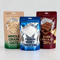 China Smell Proof 3.5 Plastic Bag Custom Print Stand Ziplock Pouch Mylar Bags Customized Logo Printing Food Packaging Snackbag for sale