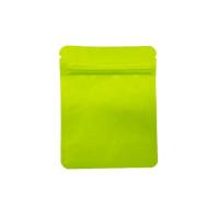 China Zipper Bag Smell Proof Matte Zip Lock Stand Up Pouch 3.5g 7g PET Plastic Mylar Bags Candy Pet Food Jelly Packaging for sale
