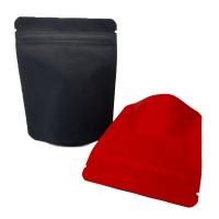 China Food Industrial Customized Biodegradable Food Packaging Bag 3.5g Stand Up Zipper Smell Proof Snack Packaging Plastic Bag for sale
