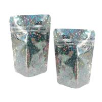 China Gravure Printing Custom Size Accepted Plastic Bags Holographic ZipLock Foil Repeatedly Sealed Suitable for Food Industry for sale
