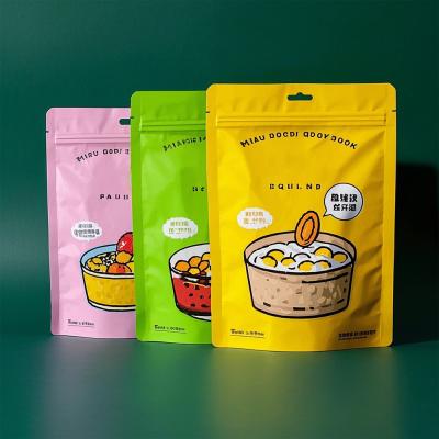 China Pet Vmpet Pe Material Structure Customized 35g Snack Stand Up Pouch Smell Proof Zipper Aluminum Foil Candy Packaging Milk for sale