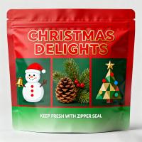 China Custom Order Stand Up Pouch 3.5 Grams Diecut Mylar Bag Transparent Window Biodegradable Food Packaging Plastic Bag Matte Holographic Aluminum Foil for sale