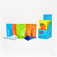 China PET VMPET PE Custom 3.5 Mylar Bag with Display Box Flower Candy Cookie Gummy Packaging CR Die Cut Spot UV Zipper Window for sale