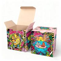 China Customized Logo Printing Food Grade Material 3.5g Cereal Paper Boxes No MOQ Mylar Bags Packaging Free Design Creation Deal for sale