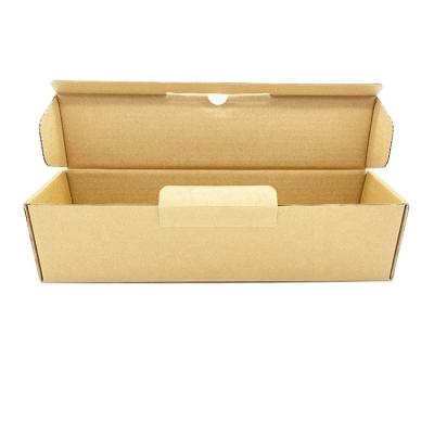 China Rigid Boxes Customized Recyclable Kraft Paper Corrugated Box Matt Lamination Top Bottom Cover Gift Storage Birthday Gift for sale