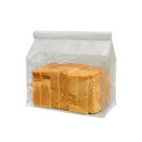 China Customized Thickness Biodegradable Kraft Paper Zipper Tape Bags Oil Proof Self Sealing Window Opening Bread Fruit Snack Packaging for sale