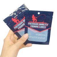 China Customized Color Recyclable Zipper Top Fishing Lure Bait Packaging Bag Soft Plastic Gravure Printing Plain Model Agriculture for sale