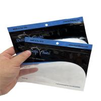 China Customized Size and Thickness PE Plastic Bags for Fishing Lure Bait Packaging Clear Window 3 Side Seal Zipper Pouch for sale